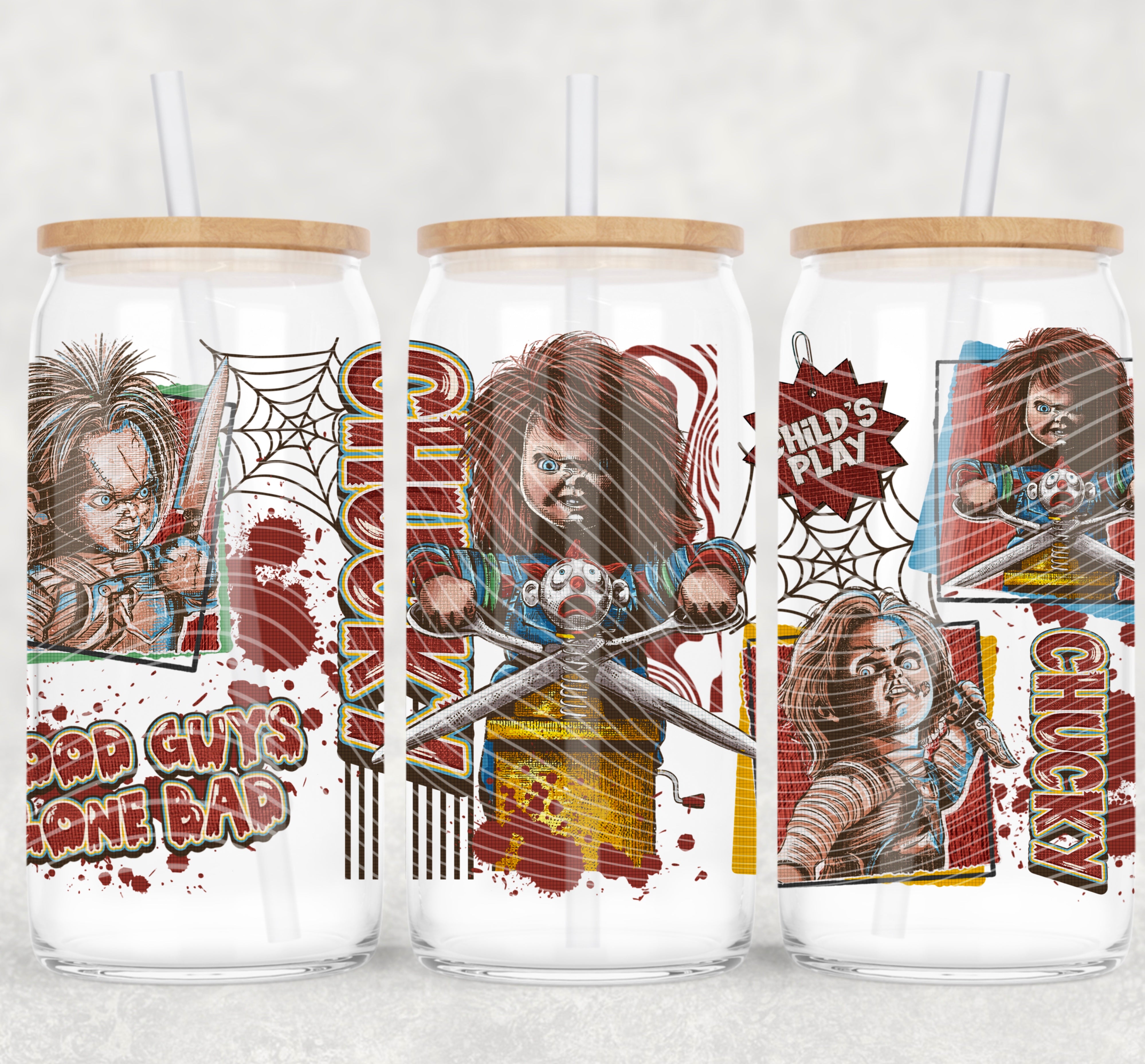 16 OZ CHUCKY – PETAL SKULL CREATIONS